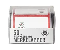 Merkelapper 50pk stickers rull rød/grønn | Ark.no