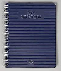 Spiralhefte ARK A5 70g 80bl linjer m.blå | Ark.no