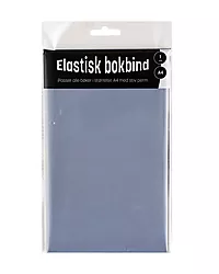 Bokbind elastisk mellomblå | Ark.no