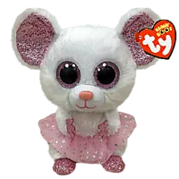 Bamse TY Nina ballerina mus 15 cm | Ark.no