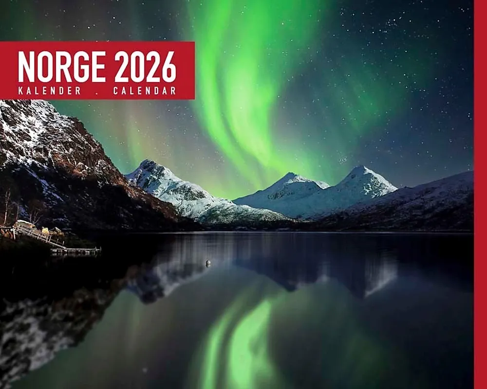 Bordkalender Norge nord 2026 | Ark.no