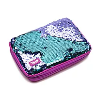 Pennal YOLO EVA dobbelt lilla paljetter | Ark.no