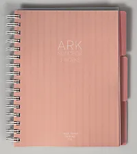 Notatbok ARK A5 3 index 150 blad rosa | Ark.no
