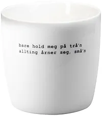 Krus Trygve Skaug hold meg på trån, hvit | Ark.no