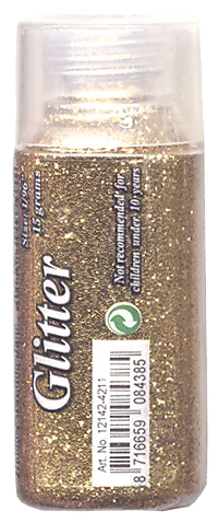 Glitter 15g gull | Ark.no