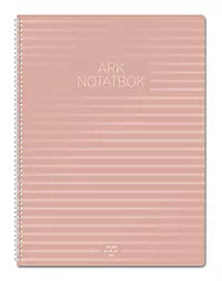 Spiralhefte ARK A4 70g 80bl linjer rosa | Ark.no