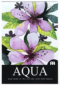 Aqua Akvarellblokk A5 20ark 240g | Ark.no