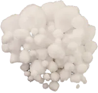 Pomponger 10-45mm 100stk hvit | Ark.no