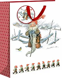 Gavepose jul Midthun rød L | Ark.no