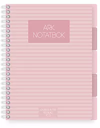 Notatbok ARK A4 5 index 150 blad rosa | Ark.no