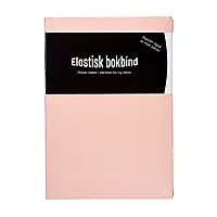 Bokbind elastisk til mykt omslag rosa | Ark.no