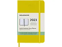 Kalender Moleskine hard P uke not gul | ARK Bokhandel